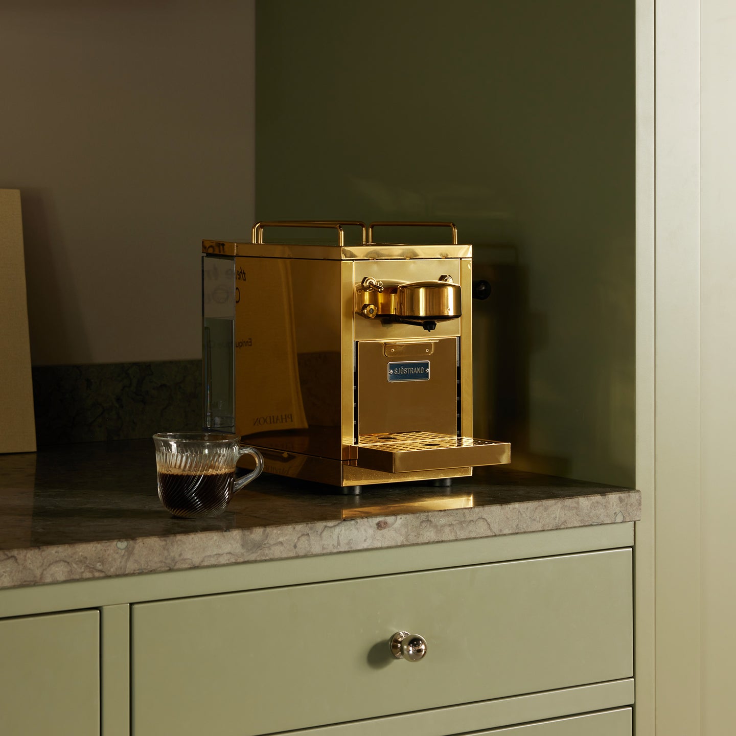 Espresso Machine Brass | Shop now – sjostrandcoffee