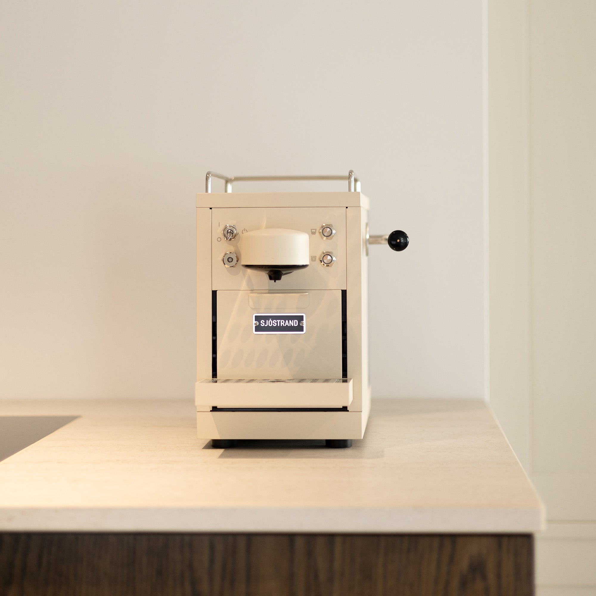 Coffee Capsule Machine Beige | Shop now – sjostrandcoffee
